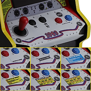 New Wave Toys 1943 x RepliCade Overhaul Edition - Playable Video Game Arcade 12.5 Inch Dynamo Cabinet