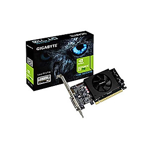 GIGABYTE GeForce GT 710 1GB Graphic Cards and Support PCI Express 2.0 X8 Bus Interface. Graphic Cards GV-N710D5-1GL REV2.0