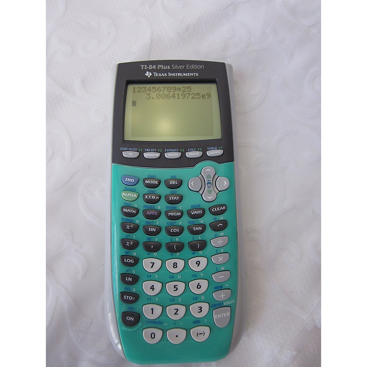 Texas Instruments TI-84 Plus Silver Viewscreen Calculator