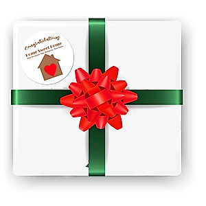 I Love Referrals Sticker 2 Inch Home Sweet Home Stickers,New Homeowner Label for Real Estate Agents,300 Pcs Per Pack