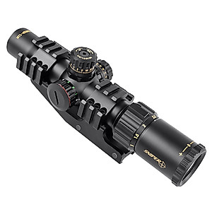 SNIPER NT 1-4X28 Scope R/G/B LPVO Rifle Scope