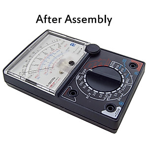 DIY Analog Multimeter Soldering Practice Kit with Assembly Manual, Build Your Own Multitester by EX ELECTRONIX EXPRESS