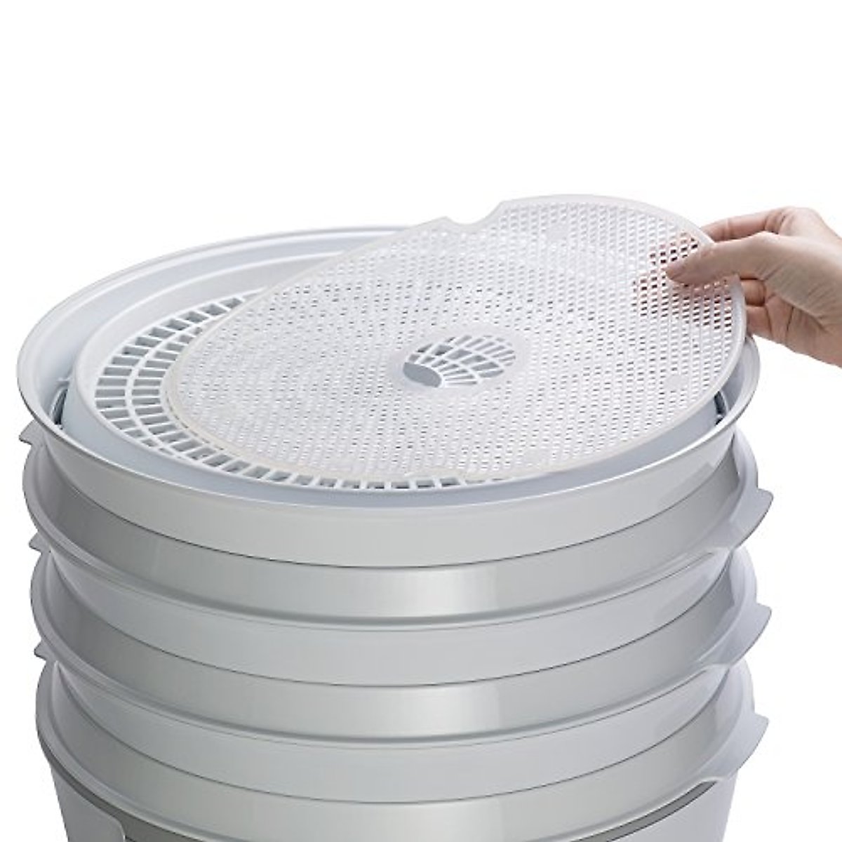 Presto 06307 Dehydro Electric Food Dehydrator Nonstick Mesh Screens, White, 11.5 Inch