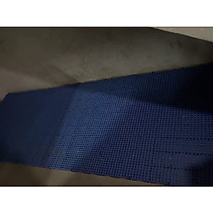 ezkxoprs Warehouse Pallet, Lightweight Plastic Pallet, Moisture-Proof Floor Mat for Basement Storage Rooms, 2200 Lb/m² Capacity (Color : Blue, Size : 100x60x5cm)