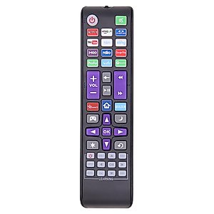 Replacement Remote Control for Roku TV, Compatible for TCL Roku/Hisense Roku/Onn Roku/Sharp Roku/Element Roku/Philips Roku Series Smart TVs (Not for Roku Stick and Box)