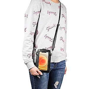 Cellphone Touch Screen Purse for Women, Crossbody Shoulder Pouch for iPhone 14 13 12 11 Pro Max iPhone XR XS Max 8 7 Plus Google Pixel 7 6 Pro 5a 5 4a 5G 4 XL 3a XL OnePlus 11 (Black)