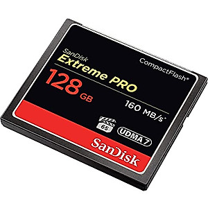 SanDisk 128GB Extreme PRO CompactFlash Memory Card UDMA 7 Speed Up To 160MB/s- SDCFXPS-128G-X46