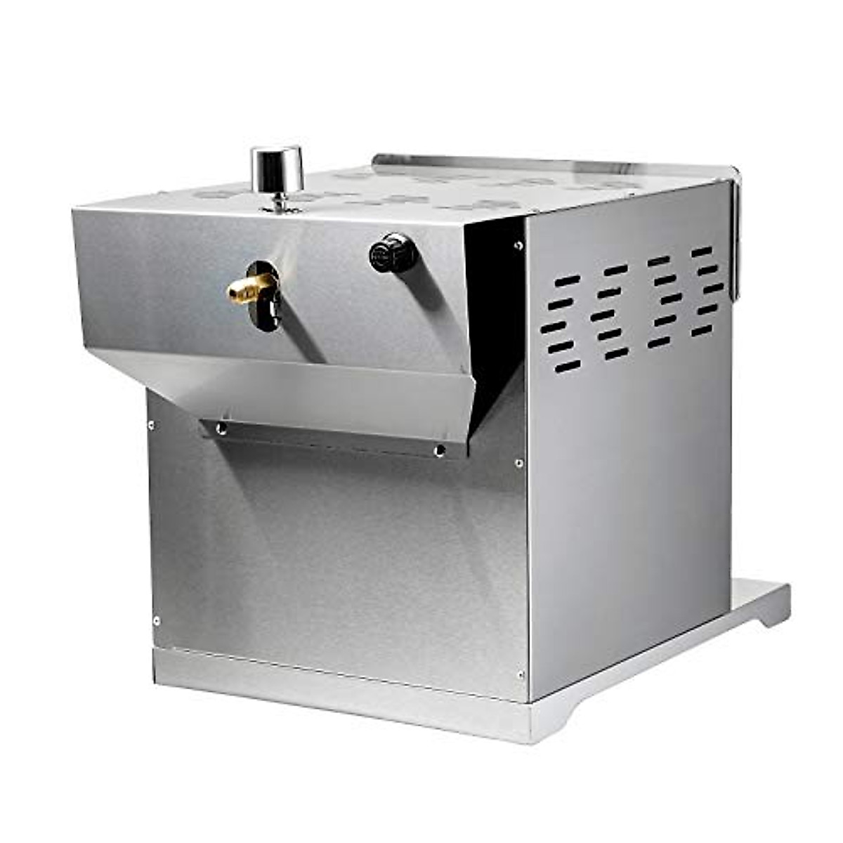 Dutton 2-in-1 Portable Outdoor Gas Grill Steak + Pizza Propane Infrared Grill | Efficient Heating Element