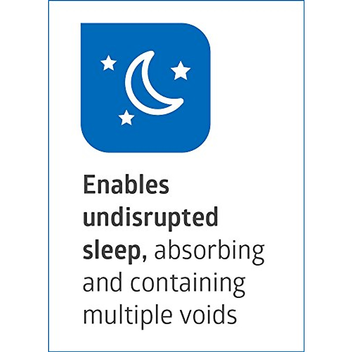 Medline Extended Wear Overnight Adult Briefs with Tabs, Maximum Absorbency Adult Diapers, Large (60 Count)