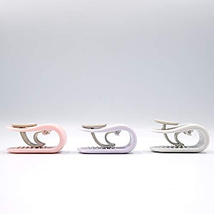 Leyal 12Pcs Colorful Quilt Clips Creative Plastic Quilt Holder for Home