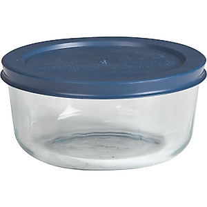 Pyrex Simply Store 2-Cup Round Glass Food Storage Dish