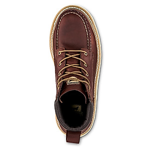 Irish Setter, Ashby, Men's, 6", Aluminum Safety Toe, Work Boot, Brown, 10 D (Medium)