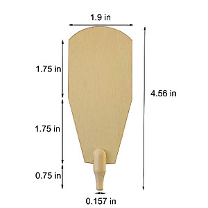 BRUBAKER Replacement Kit for 18" & 24" Natural Pyramid - 12 Fans, 6 Candle Holders, Fan Blades Holder & Nub
