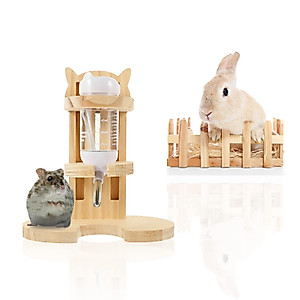 1 Set Pet Water Fountain Leak- Water Feeder Convenient Hamster Waterer Pet Drinking Bottle Hamster Bottle and Stand Hamster Water Container Hamster Kettle Support Pet Supplies