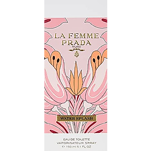 Prada La Femme Water Splash Edt Spray 5.1 Oz Women, 5.0999999999999996 Oz