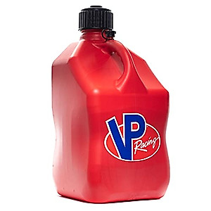 VP Racing Fuels Motorsport 5 Gallon Square Plastic Utility Jug Red (4 Pack)