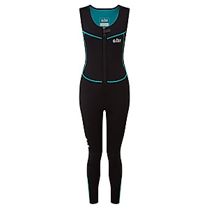 Gill Womens Dynamic Long Jane Sleeveless 3mm Neoprene Wetsuit Thermal Water Sports Paddle Board SUP Kayaking Swimming Surfing