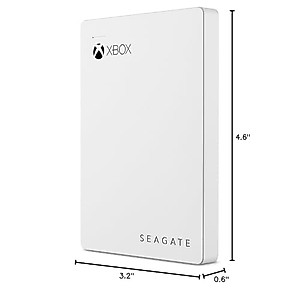 Seagate Game Drive for Xbox Game Pass Special Edition 2TB - White (STEA2000417), Portable