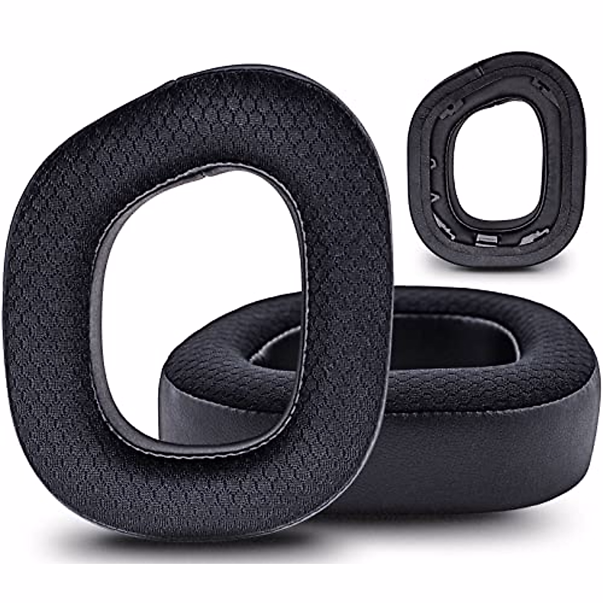 DIMOST HS80 Ear Pads Compatible with HS80 Headset I Thicker Enhanced Memory Foam - More Breathable PU/Mesh