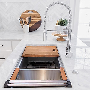 ZLINE Sierra Kitchen Faucet in Chrome (SRA-KF-CH)