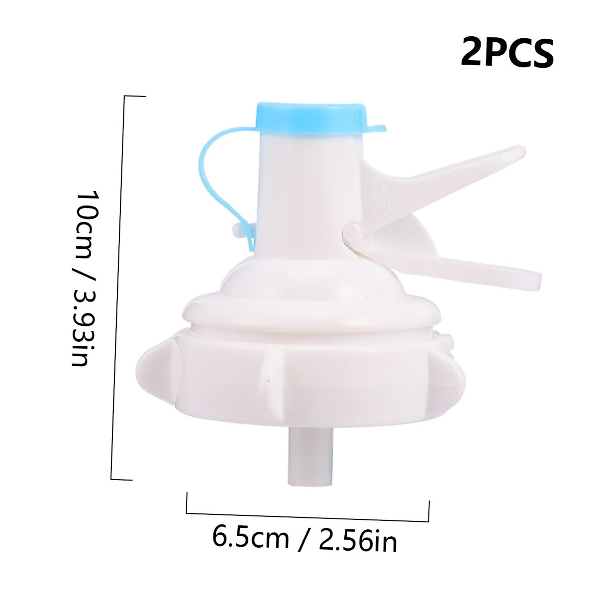 Alipis 6 Pcs Water Tap Water Dispenser Water Machine Dispenser for Jug Pour Spout Water Bottle Spigot Bottle Cap Faucet for Water Bottle The Manual Water Pump Ordinary