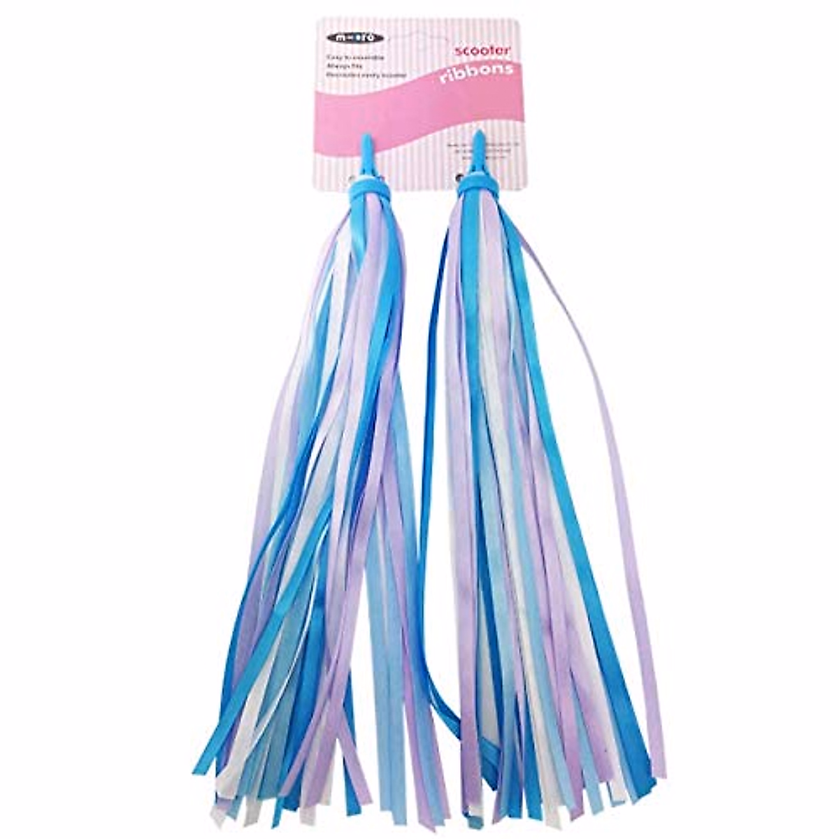 DNHCLL 1 Pair Kids Bicycle Bike Handlebar Scooter Streamer Children Bicycle Tassel Ribbon Best Xmas Gift for Girls and Boys Bike Decor