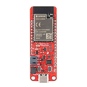 SparkFun Thing Plus - ESP32-S2 WROOM -No Bluetooth- Highly-Integrated Feather Form-Factor Development Board Equipped w/a 2.4 GHz WiFi System-on-Chip (SoC)- Transparent External Flash & RAM encryption