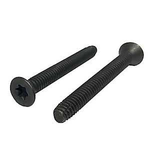 (400) 1/4-20x2 1/4 Flat Head Trailer Floorboard Deck Screws T30 Torx Plain