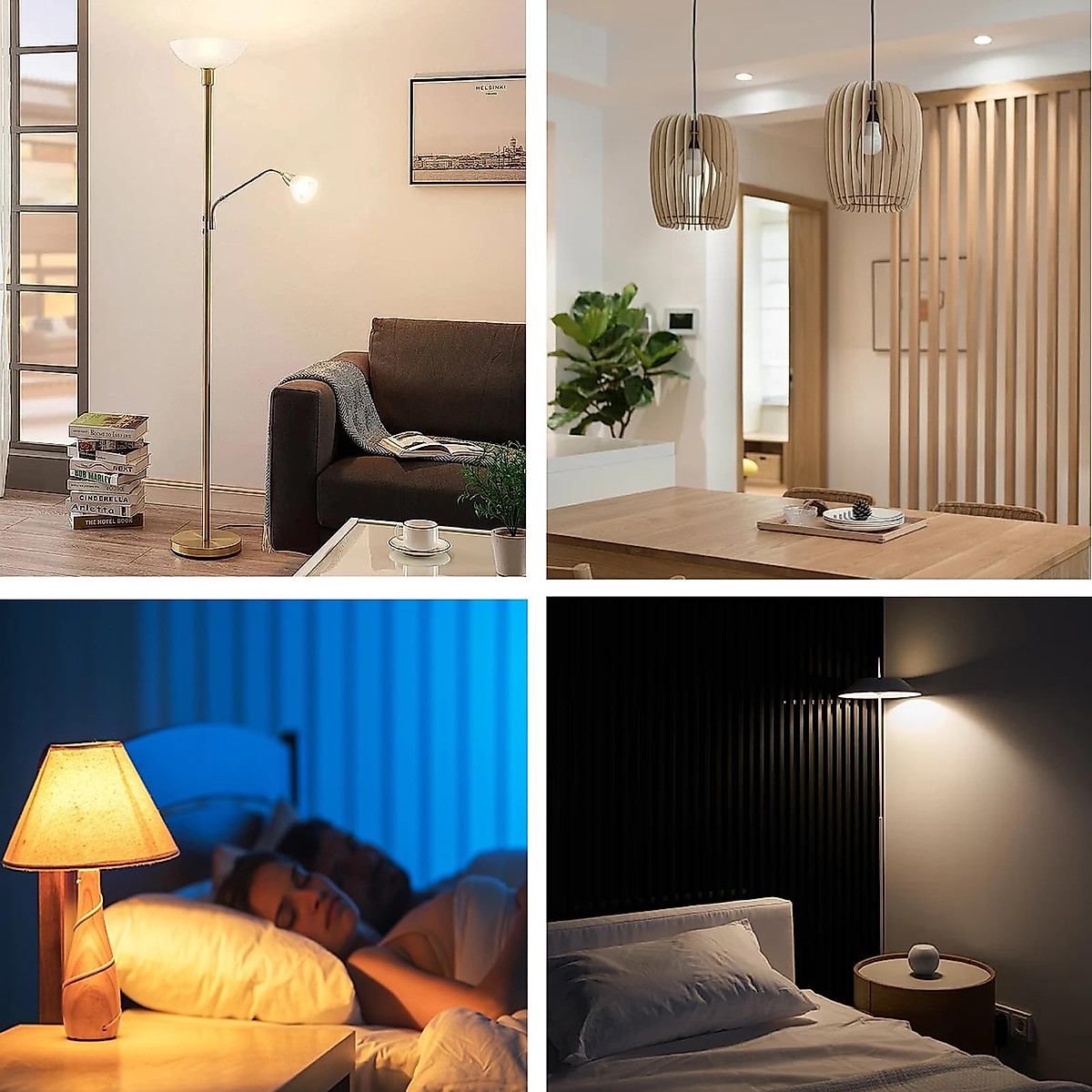 Wiyifada 3 Way LED Light Bulbs 2 Pack, 3 Way Light Bulbs 30 70 100 Soft White 3000K,E26 Medium Base A19 Three Way Light Bulbs, Indoor 3-Way Light Bulbs for Reading