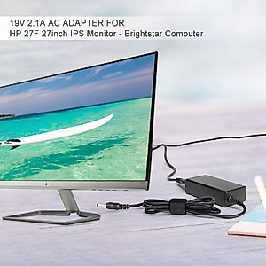 TAIFU AC Adapter for HP VH240A Power Cord for HP Pavilion 20 21,5 22 23 23,8 25 27 IPS LED Full HD HP 22f 22y 24f 27fh 24fh 27fw 27q 22w 24w 32s 32f 27xq 27es LCD Monitor ADPC1945 Power Supply