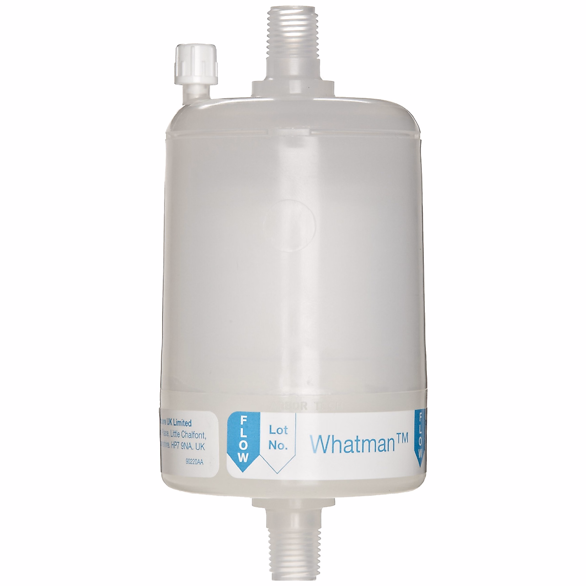 Whatman 2702T Polycap TF 75 PTFE Membrane Capsule Filter with FNPT Inlet and Outlet, 60 psi Maximum Pressure, 0.2 Micron (Pack of 5)