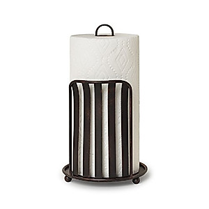 Spectrum Diversified Stripe Paper Towel Holder, 1 EA, Oil Rubbed Bronze