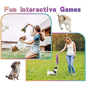 GOMUHE Dog Squeaky Toys, Plush Mallard Duck & Octopus Dog Toys Dogs, Plush Large Dog Toys, 16 Inch （2 Pack）