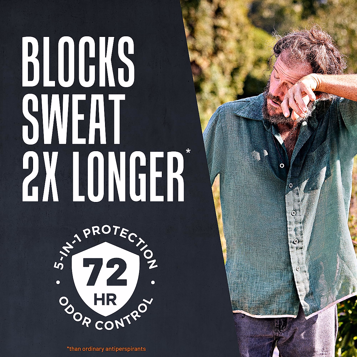 Right Guard Xtreme Defense Antiperspirant Deodorant Invisible Solid Stick, Fresh Blast, 2.6 Ounce , 4 Count (Pack of 1)