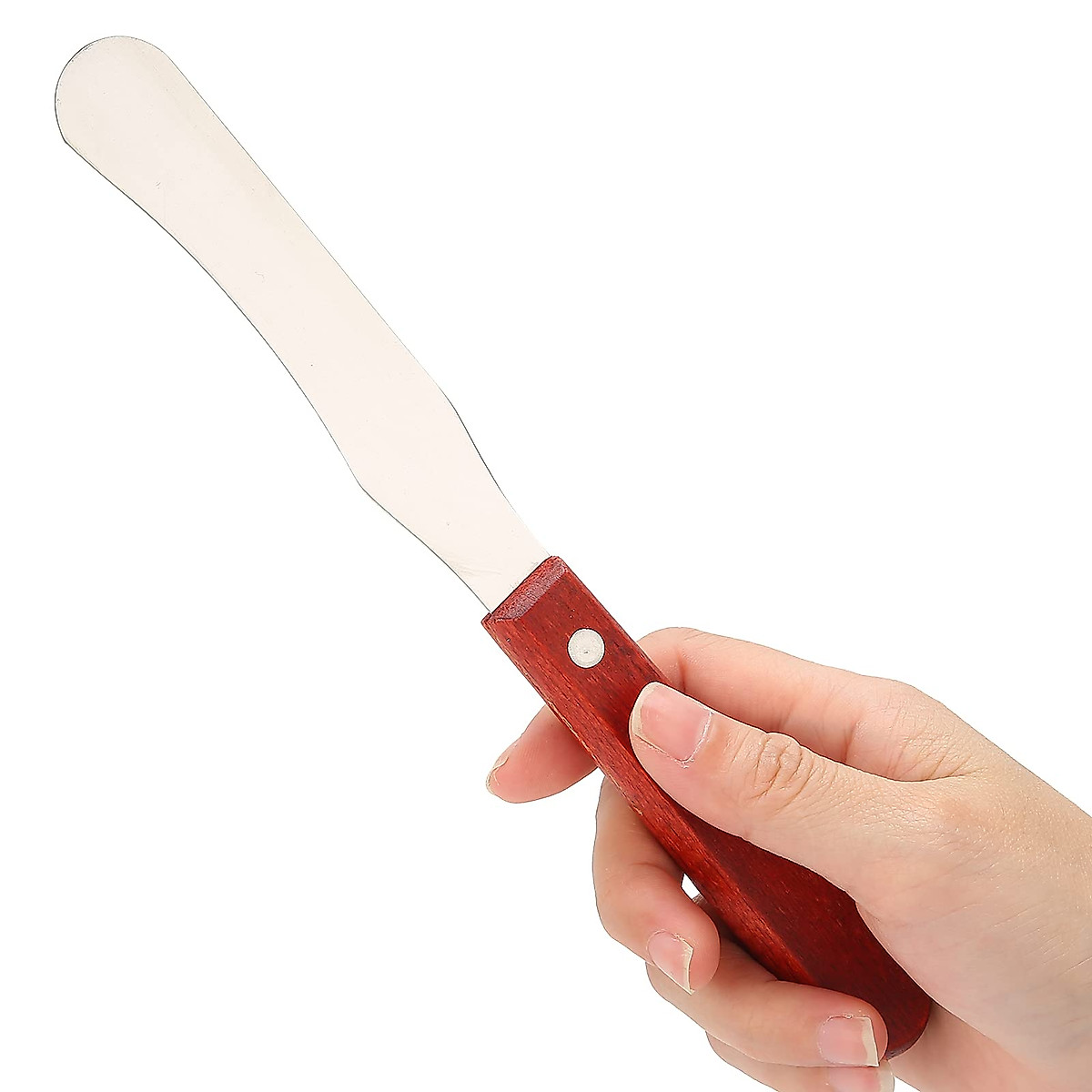 Hair Removal Wax Spatula Stick, Metal Film Wax Stick Hair Removal Wax Applicator Depilatory Wax Bean Stirring Knife(#1)