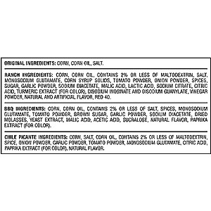 CORN NUTS Crunchy Corn Kernels Variety Pack (Original, Ranch, BBQ, Chile Picante con Limon), 1 oz Bag (Pack of 12)