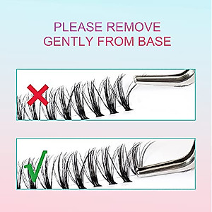 VAVALASH Cluster Lashes 30D+40D-0.07-D-10-16MIX DIY Faux Mink Silk Lash Clusters for Full Eyelash Extensions at Home (30D+40D-0.07-D-10-16mm Mix)