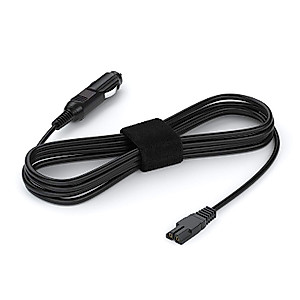 12V DC-Power-Cord 25121 for Igloo Cool Chill, Igloo Kool Mate, Igloo Iceless TE Cooler Replacement Car Charger Power Adapter Extra Long Cord Travel USA Business - Check Plug Photo!