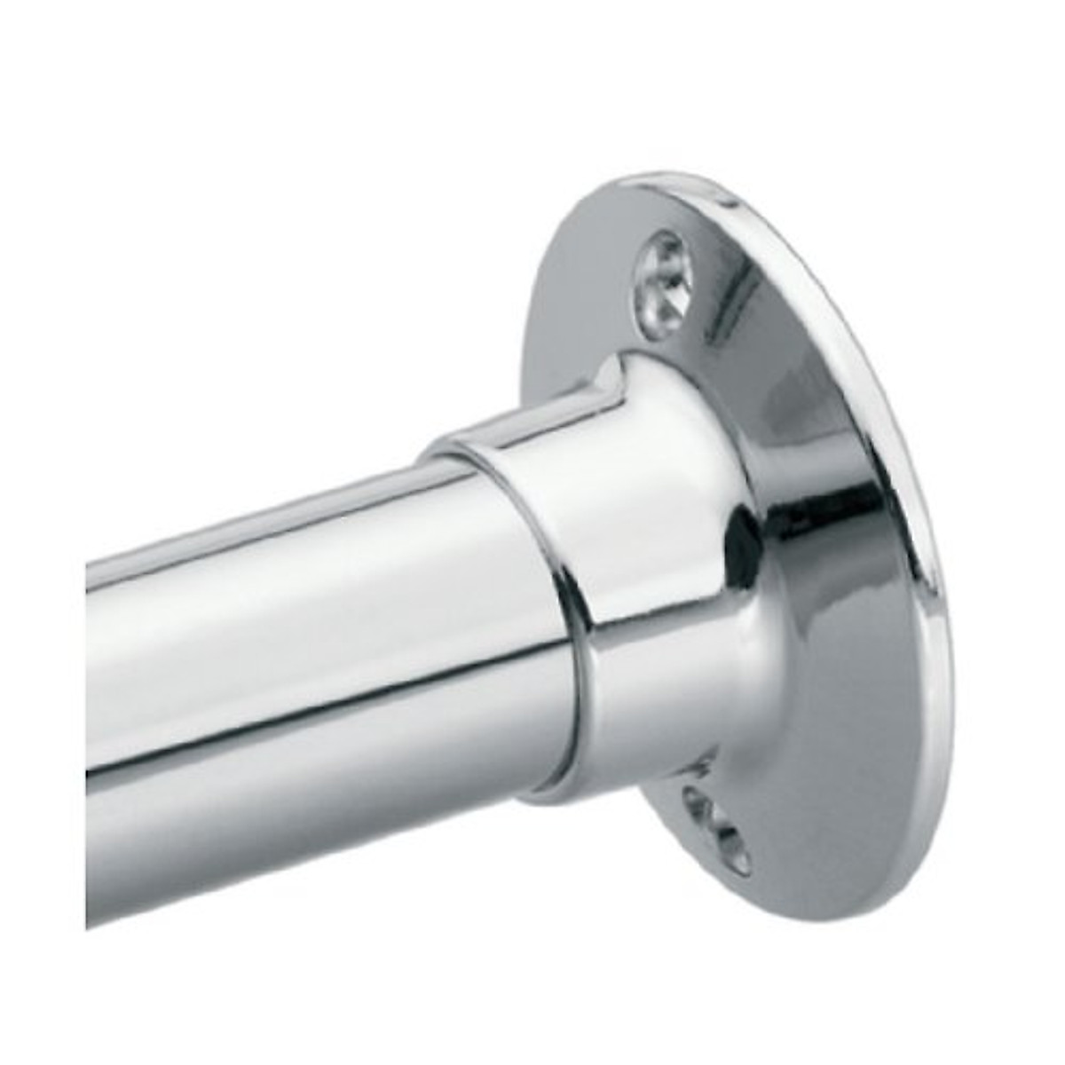 Moen 63-F Commercial Donner Shower Rod Flange Set, Small, Chrome