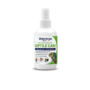 Vetericyn Plus Reptile Wound Care Spray | Reptile Skin Repair, Help Care for Reptile Wounds, Including Scale Rot, Lamp Burns, and Shedding. 3 ounces