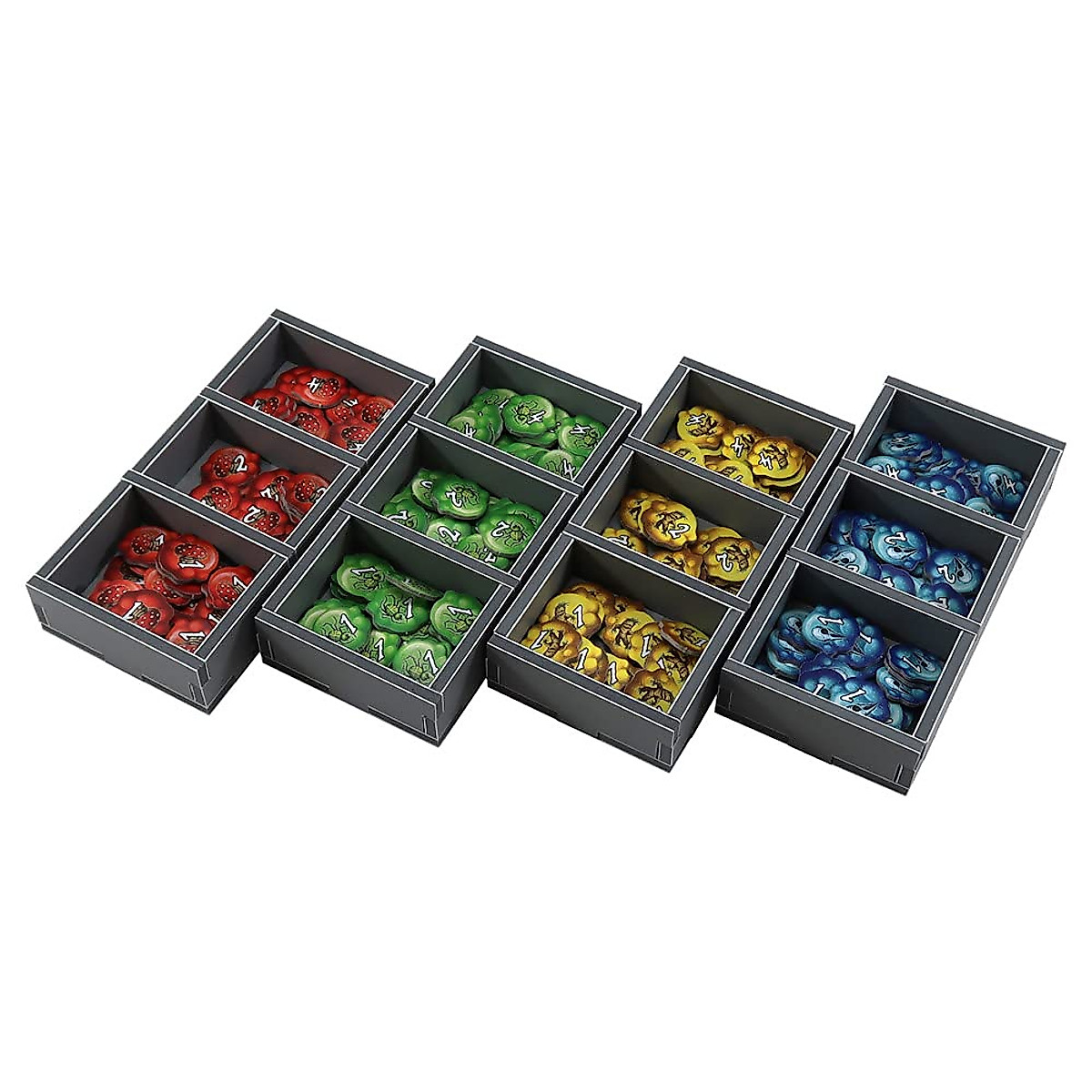 Folded Space Quacks of Quedlinburg and Expansions Board Game Box Inserts