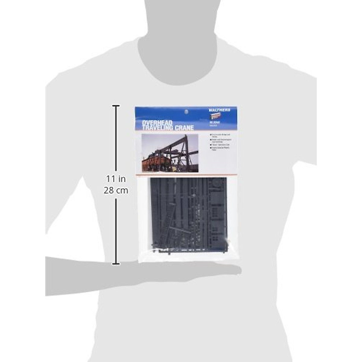 Walthers Cornerstone Series Kit HO Scale Overhead Traveling Crane