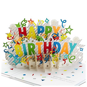 Hallmark Signature Paper Wonder Pop Up Birthday Card (Happy Birthday)