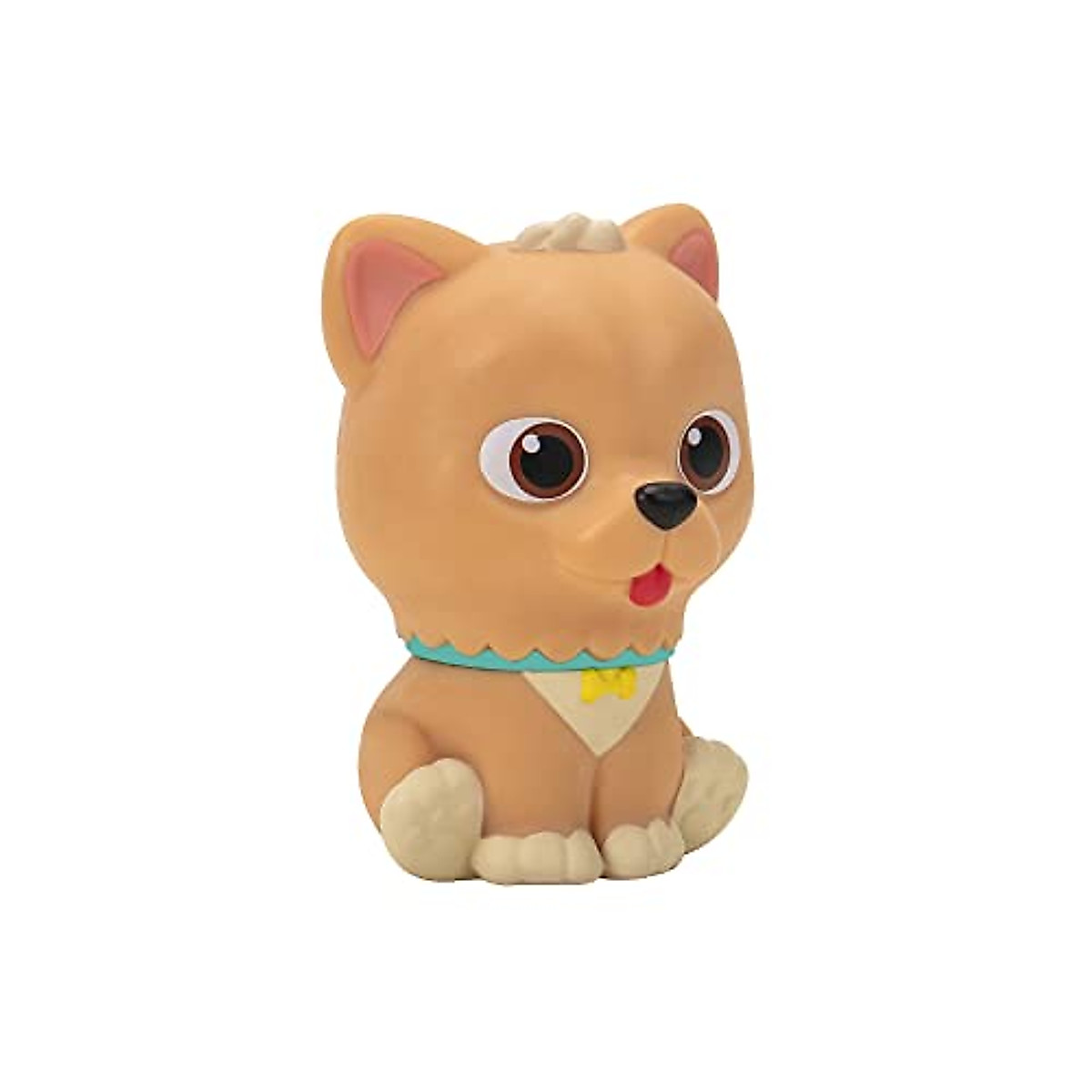 CoComelon 4 Figure Pack - JJ & Family Figure Set - Family and Friends - Includes JJ, YoYo, Tomtom, and Bingo The Dog - Toys for Kids, Infants and Preschoolers