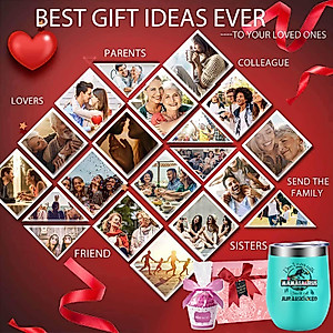 KAIRA Mom Birthday Christmas Gifts -Tumbler Mugs Gifts Set For Mom From Daughter, Son, Husband -Gifts For New Mom,Wife, Women - Funny Mothers Day Presents - 12oz Mamasaurus Cup with Lid Straw (Mint)