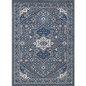 Universal Rugs Logan Area Rug, 4' x 5', Gray