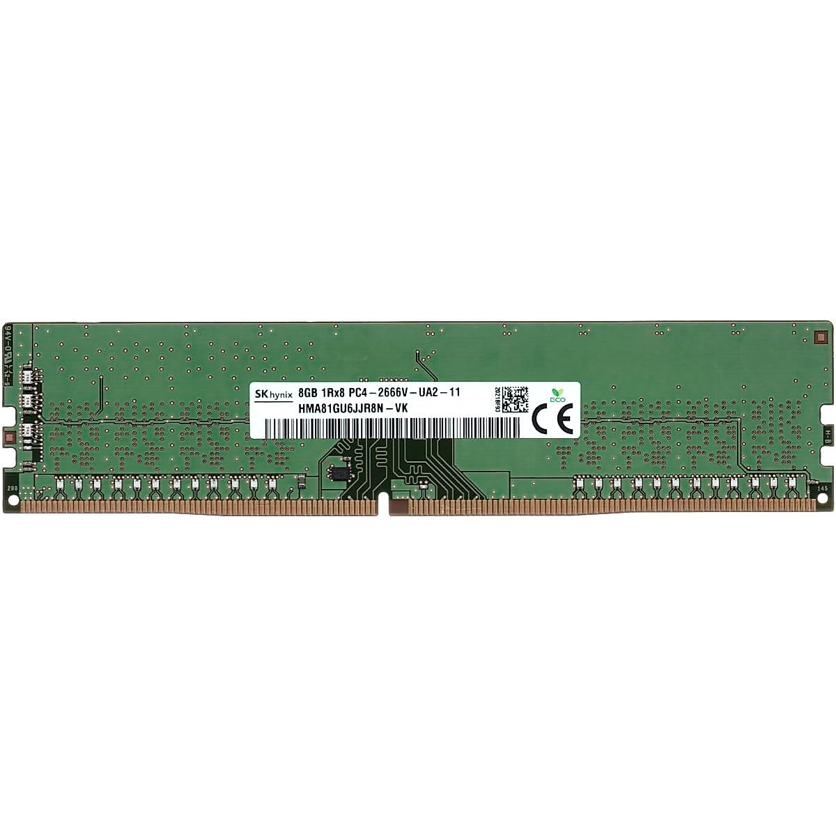 HMA81GU6JJR8N-VK HYNIX 8GB 1RX8 PC4-2666V-U Memory Module (1X8GB)