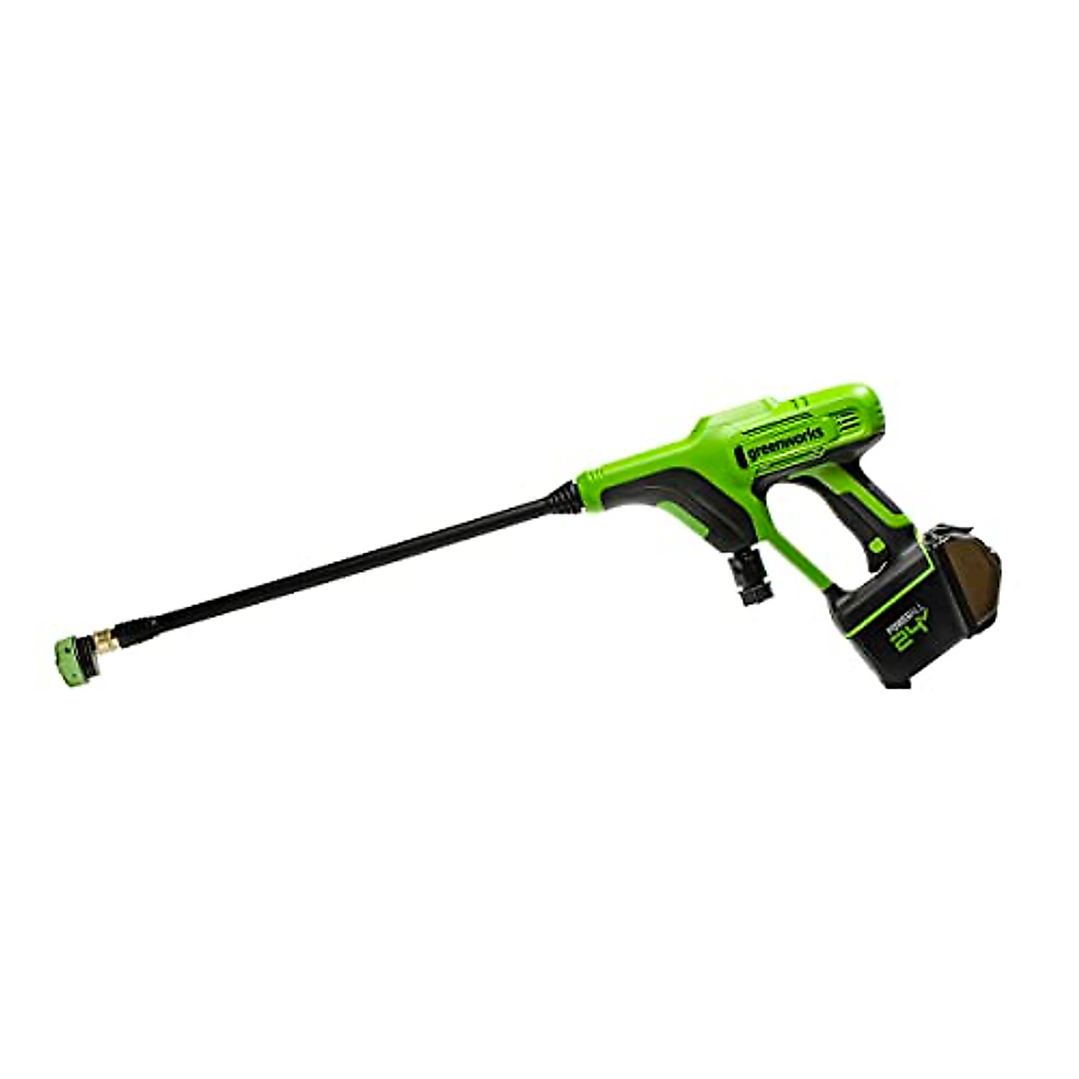 Greenworks 24V (600 PSI) Portable Power Cleaner, 4.0Ah USB Battery and Charger Included