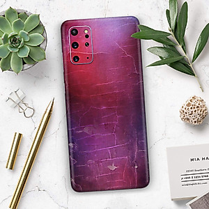 DesignSkinz Abstract Fire & Ice V3 Protective Vinyl Decal Wrap Skin Cover Compatible with The Samsung Galaxy S20 (Screen Trim & Back Glass Skin)