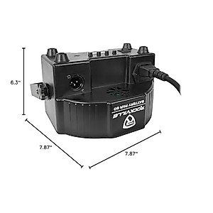 (2) Rockville BATTERY PAR 50 Rechargeable LED DMX DJ Club Wash Up-Lights+Remote